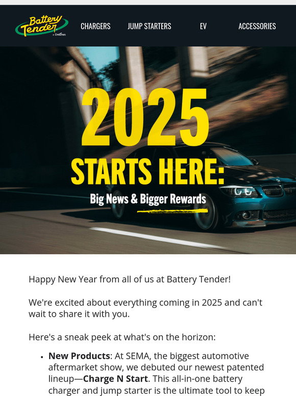 Battery Tender: 2025 Sneak Peek - WE'RE TURNING 60! 💎 | Milled
