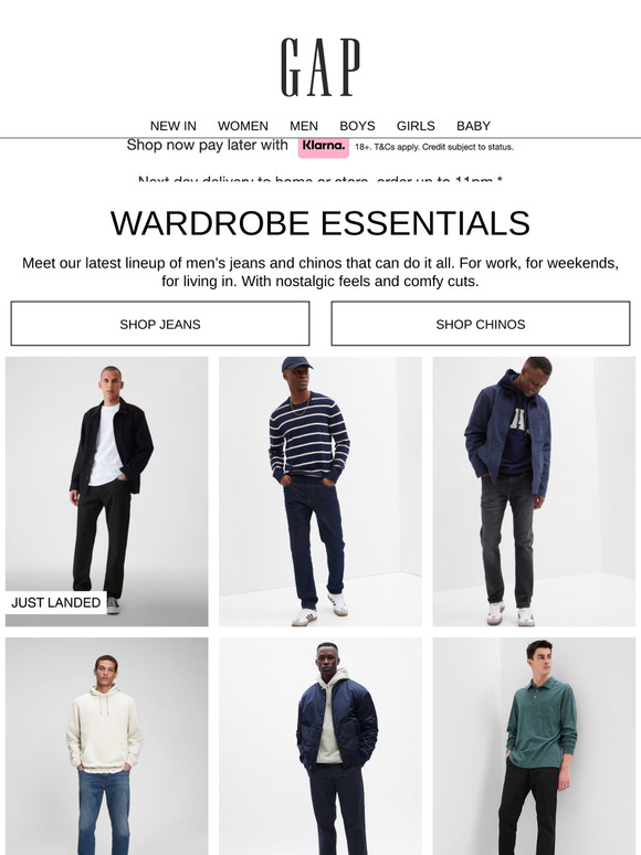 Gap: Chinos & jeans for living in | Milled