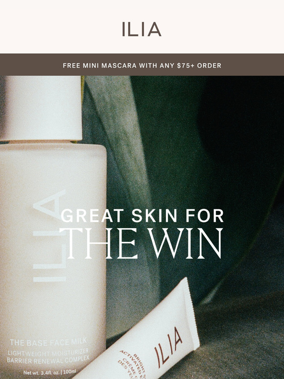 ILIA Beauty: Hydrate like you mean it | Milled