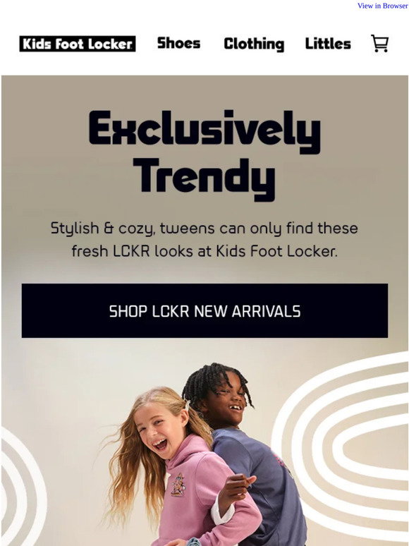 Kids Foot Locker: Stylish tween exclusives from LCKR | Milled