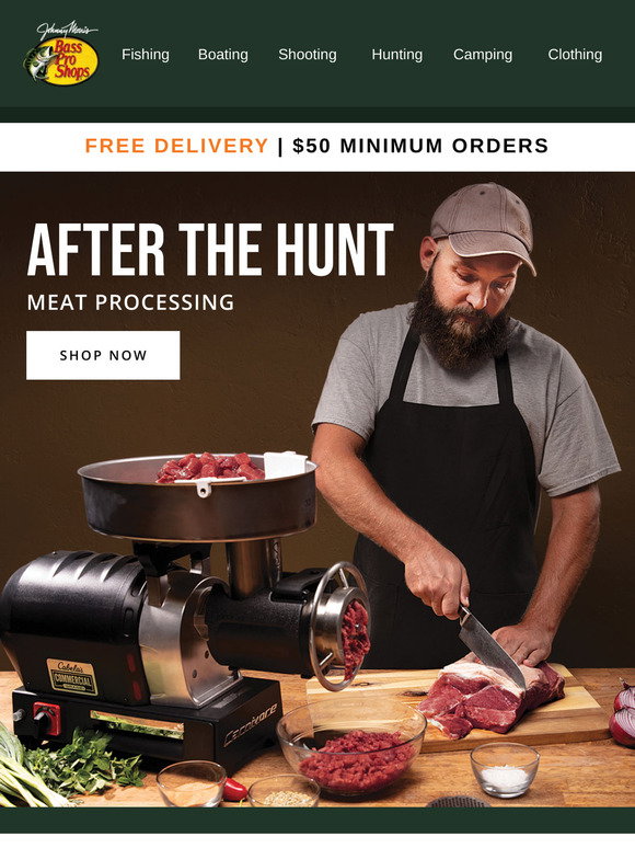 Bass Pro Shops: Meat Processing Must-Haves | Milled