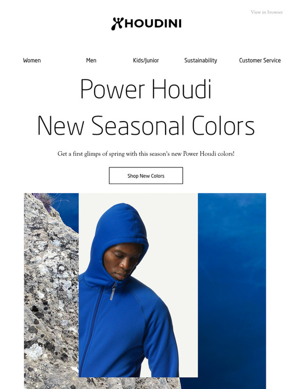 Houdini Sportswear: Power Houdi: New Seasonal Colors | Milled