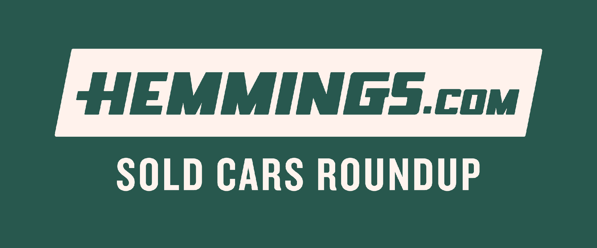 Hemmings: Hemmings Sold Car Weekly Roundup | Milled