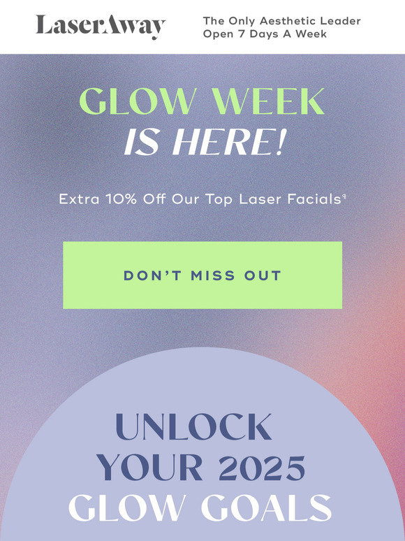 LaserAway: GLOW WEEK IS HERE, — | Milled