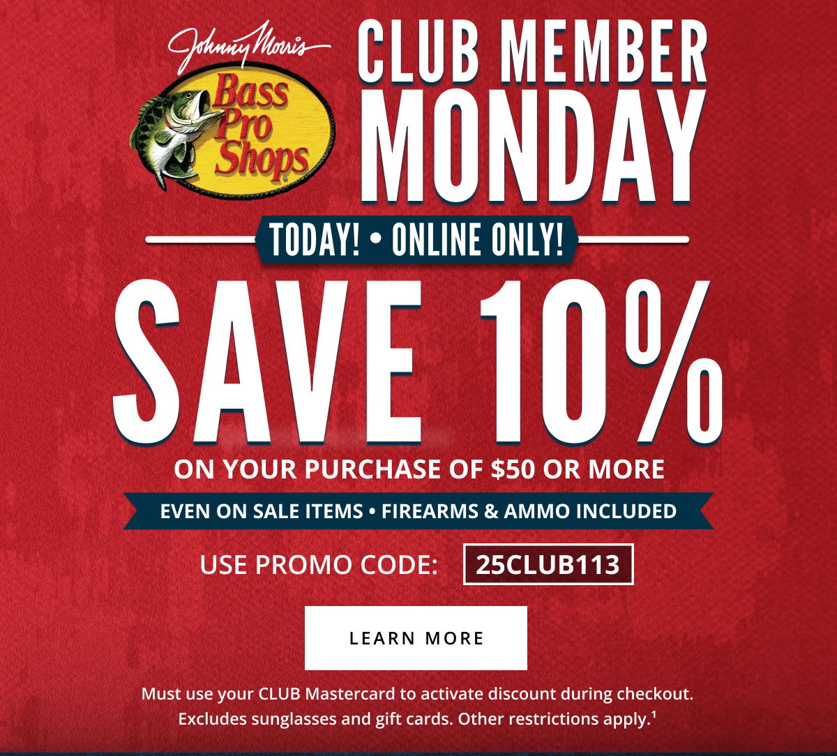 Cabela's: Today Only, CLUB Member Monday! Enjoy 10% OFF Your Online ...