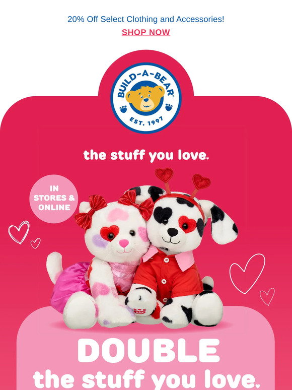 Build-A-Bear: 2 for $45 Now in Stores & Online! | Milled