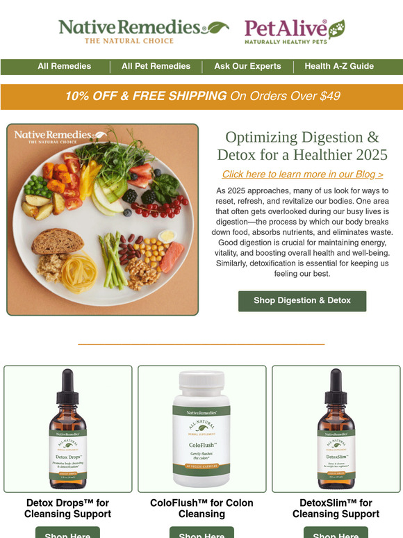 Native Remedies: Optimizing Digestion & Detox for a Healthier 2025 ...