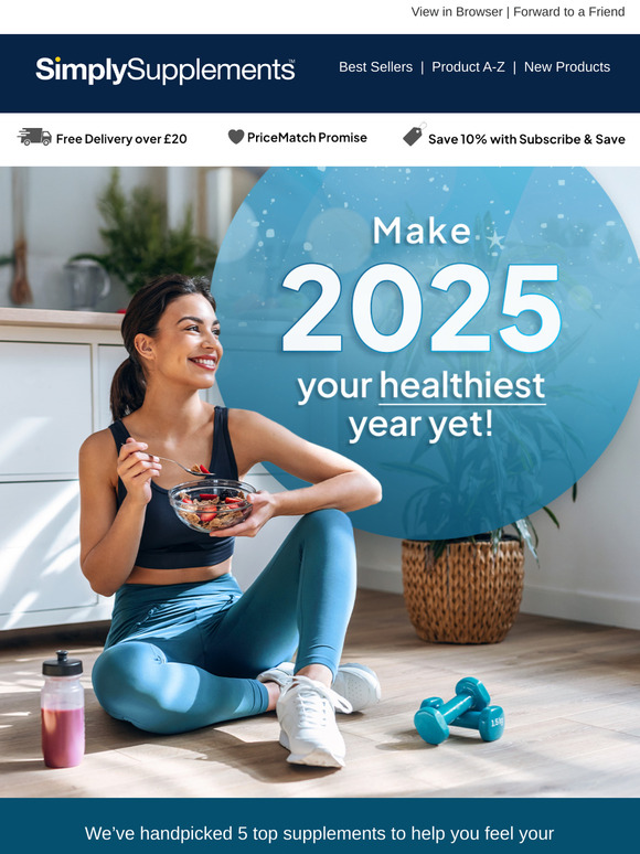 Simply Supplements: Your must-have supplements for 2025! | Milled