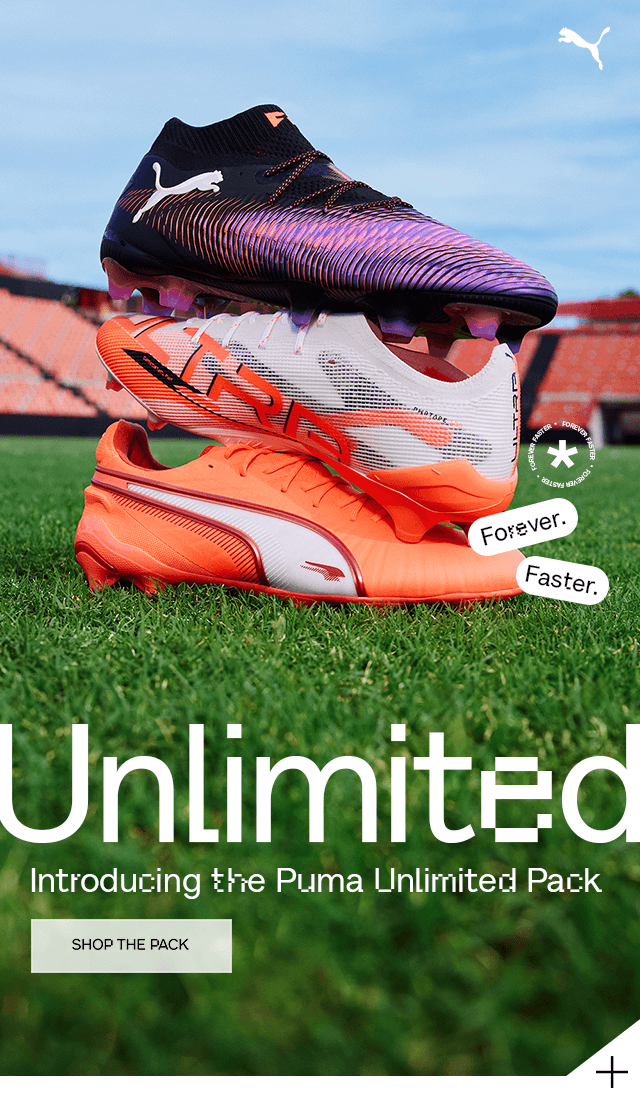 World Soccer Shop: Don't miss out on the NEW Puma Unlimited Pack 👟 | Milled