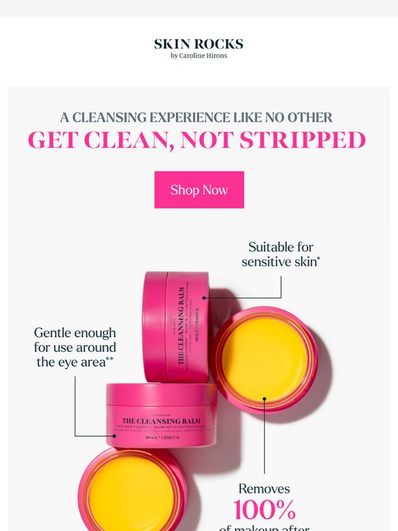 Skin Rocks: Have You Tried Our 5-Star Cleansing Balm? | Milled