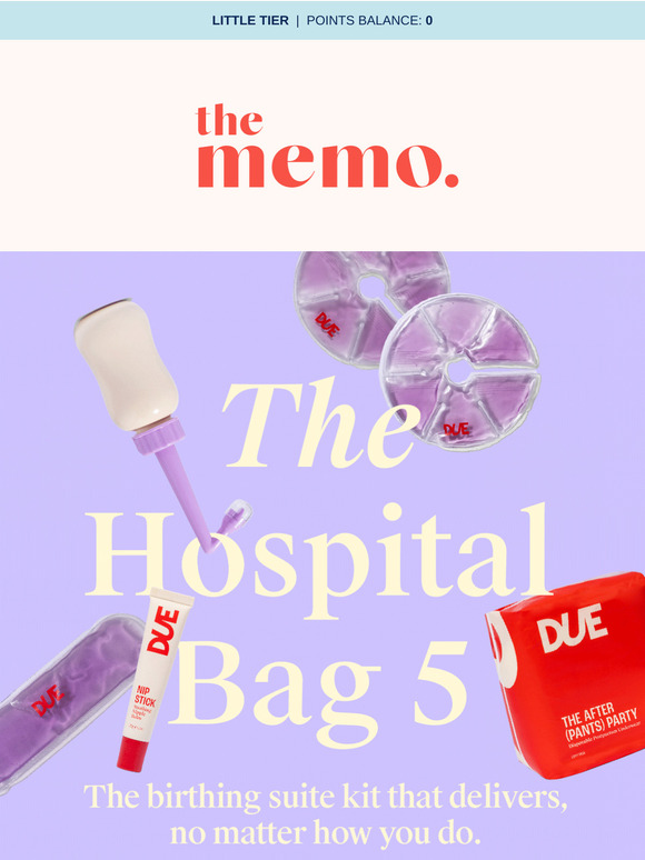 The Memo: The birthing suite kit that delivers | Milled