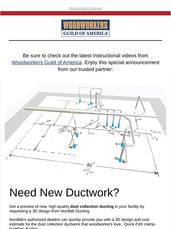 Woodworkers Guild of America: Get a 3D Design to visualize new dust ...
