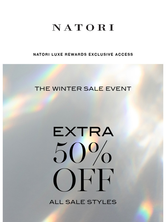 Natori: Extra 50% Off: Early Access for Rewards Members | Milled