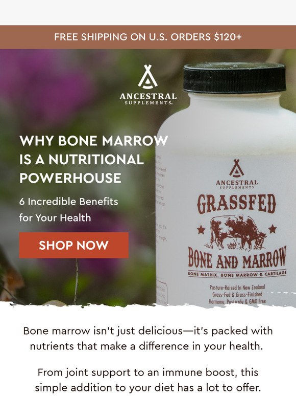 Ancestral Supplements: Why Bone Marrow Is a Nutritional Powerhouse | Milled