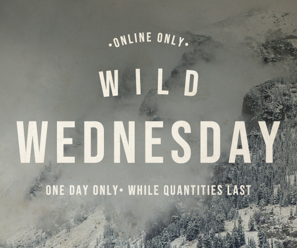 Cabela's: ONLINE ONLY: Wild Wednesday | Milled