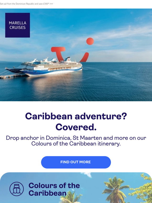 TUI: Our Colours of the Caribbean itinerary deserves to be in the ...