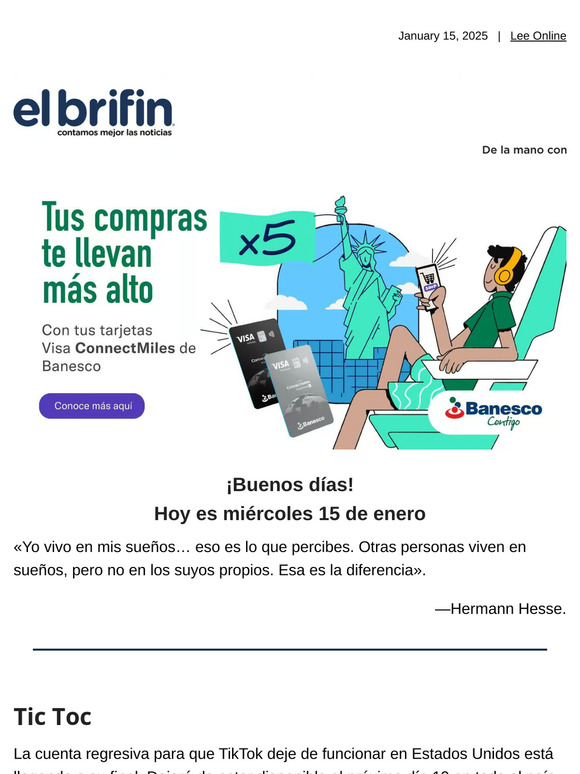 El Brifin: Conteo regresivo | Milled