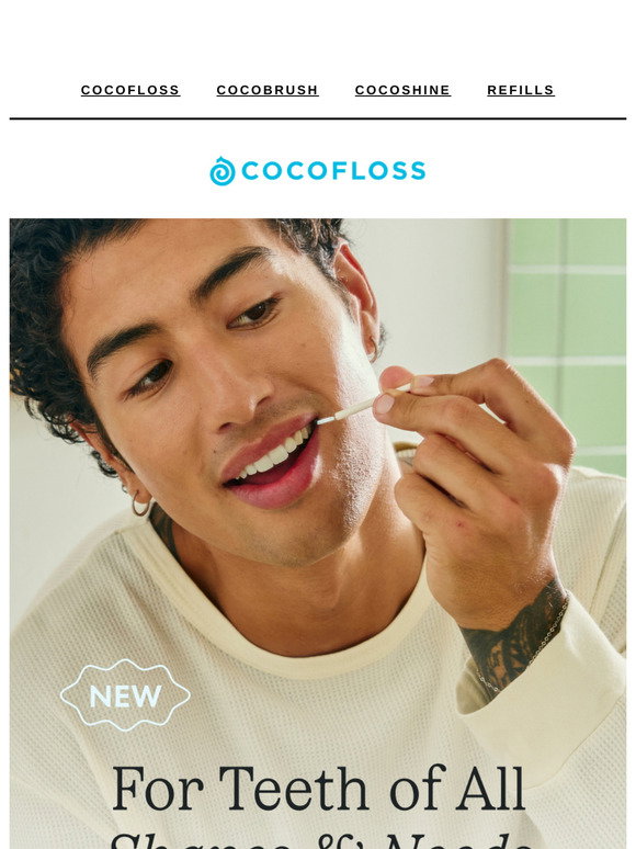 Cocofloss: Our Great Gums Brush is for… | Milled