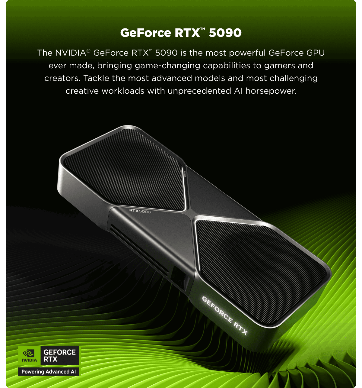 NZXT: NVIDIA GeForce RTX™ 5090 & 5080 | Milled