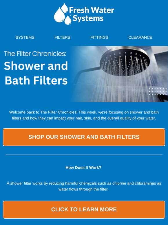 Fresh Water Systems: The Filter Chronicles: All About Shower & Bath ...