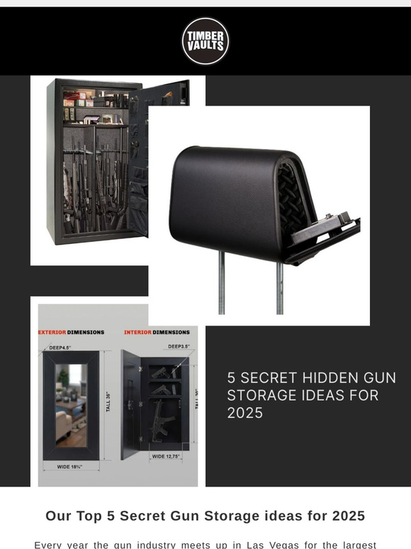 Timber Vaults: Top 5 Secret Gun Storage ideas of 2025 | Milled