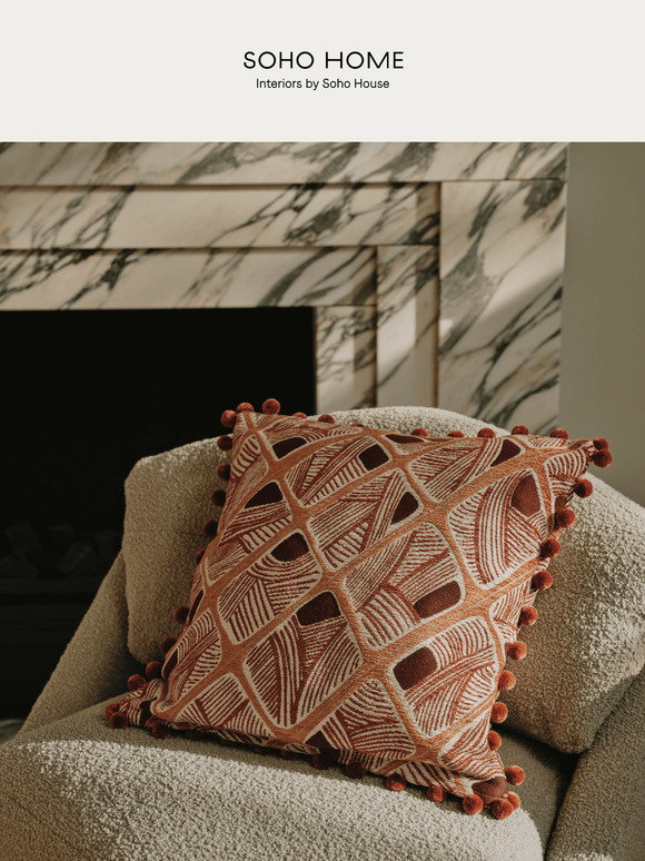 Soho Home: Discover our new cushion collection | Milled
