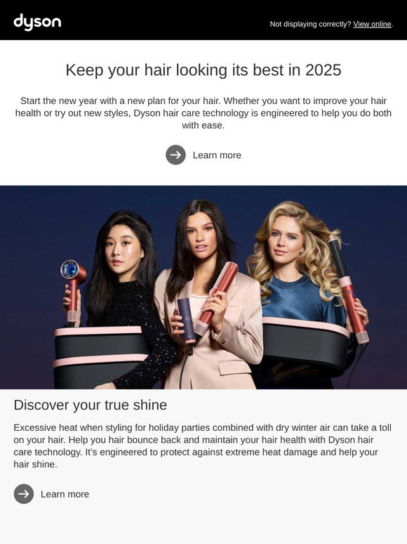 Dyson: Ring in the new year with healthier hair | Milled