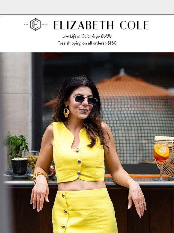 Elizabeth Cole Jewelry: Sunny Getaway? Pack These | Milled