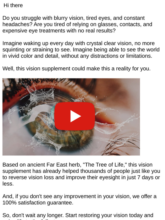 Healthy Holistic Living: Restore your 20/20 eyesight (all natural) | Milled
