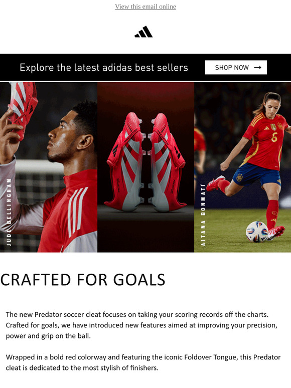 adidas Email Newsletters: Shop Sales, Discounts, and Coupon Codes