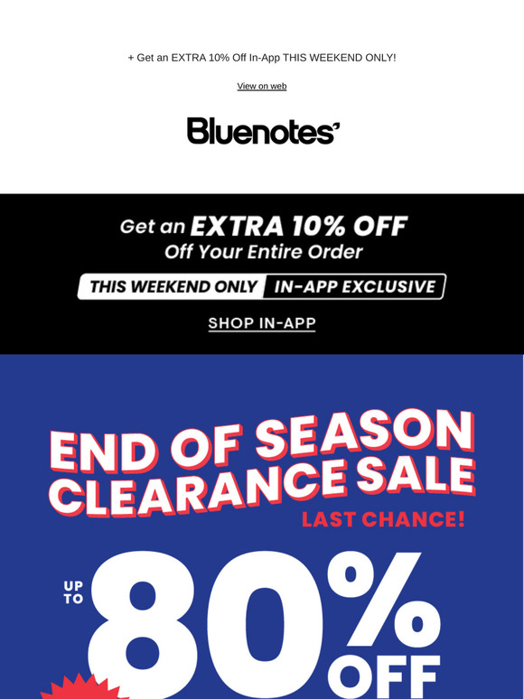 Bluenotes: ⏰Clearance Countdown: Up to 80% Off, Shop Now! | Milled