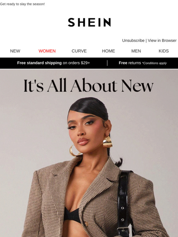 SHEIN Email Newsletters: Shop Sales, Discounts, and Coupon Codes