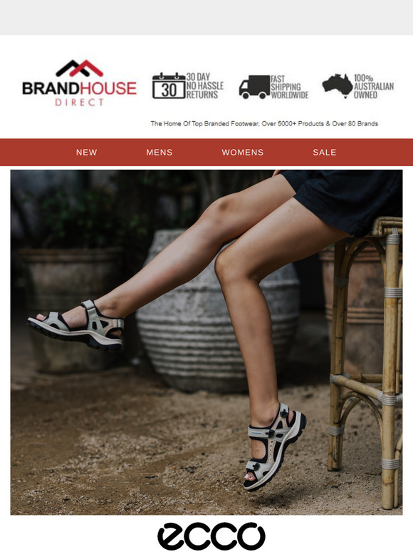 Brand House Direct: 🔳 ECCO shoes 🔳 Step into superior comfort and style 👣 | Milled