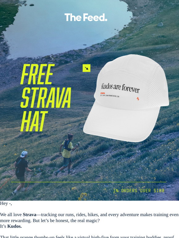 The Feed: A Free Strava Hat for All the Kudos You’ve Earned 🏃‍♂️🚴‍♀️ ...