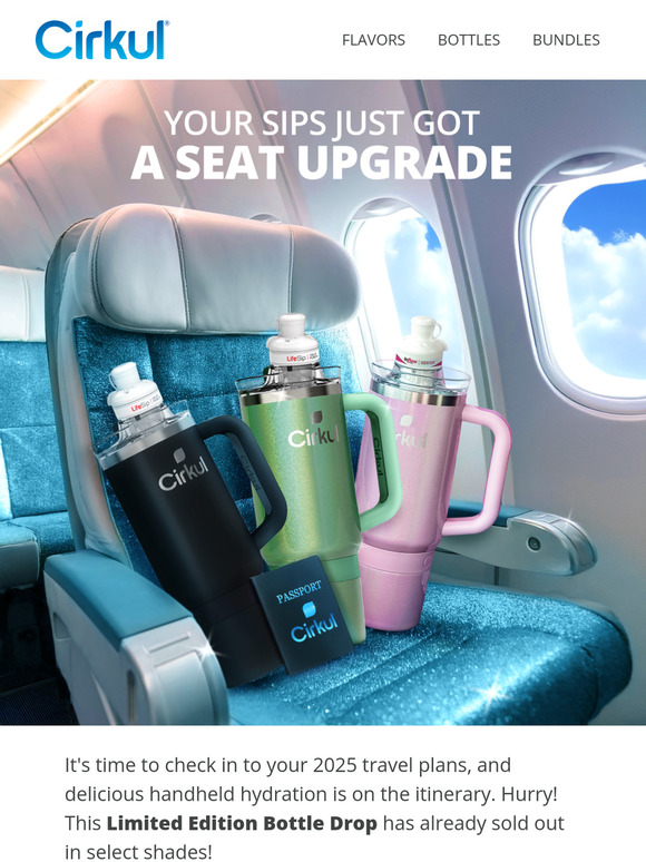 Cirkul: Your Hydration Booking is Confirmed | Milled