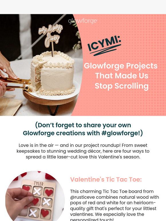 Glowforge: ICYMI: What's Trending Recap | Milled
