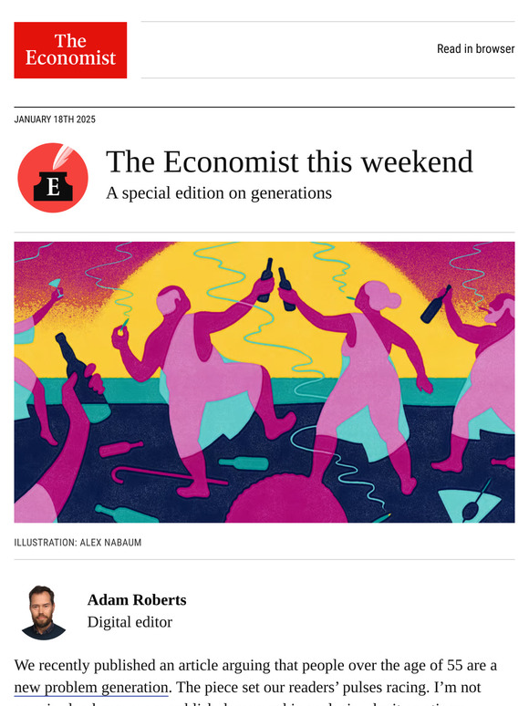 The Economist: Why over-55s are the new problem generation | Milled