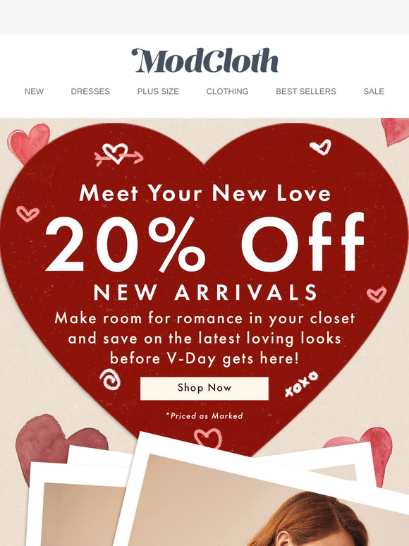 Modcloth: It’s Love at First Site 😍 20% OFF New Arrivals!!! | Milled
