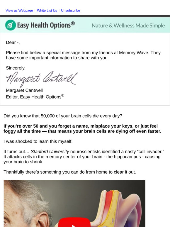 Easy Health Options: Ear pinch clears away brain fog in 8 seconds | Milled