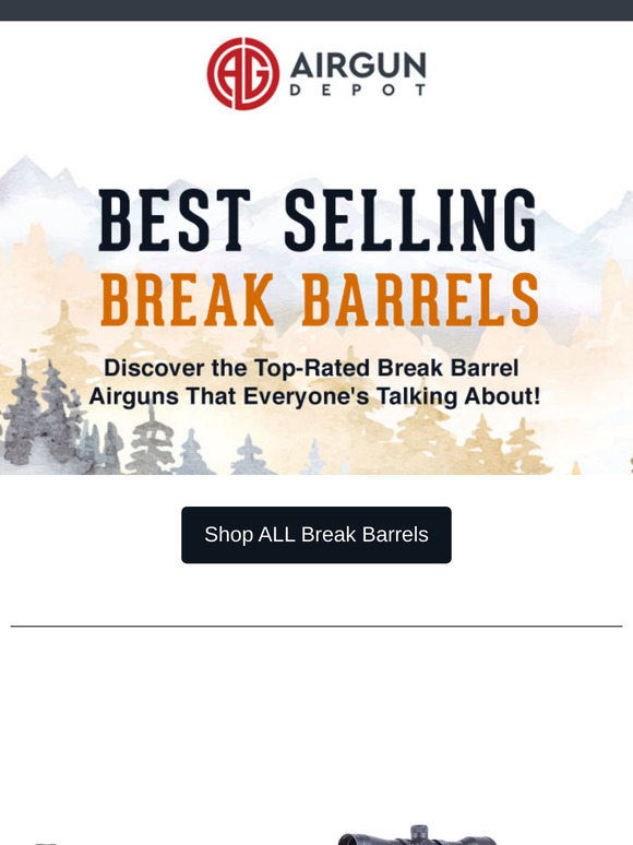 Airgun Depot: Best Break Barrel Picks Revealed! | Milled