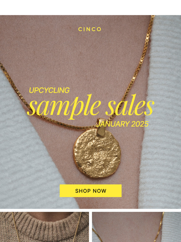 CINCO: necklaces from €30? yes, it's true!! | Milled