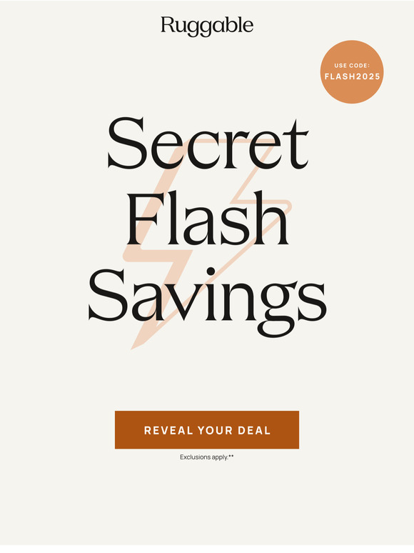 Ruggable: Just for you: Sitewide savings | Milled