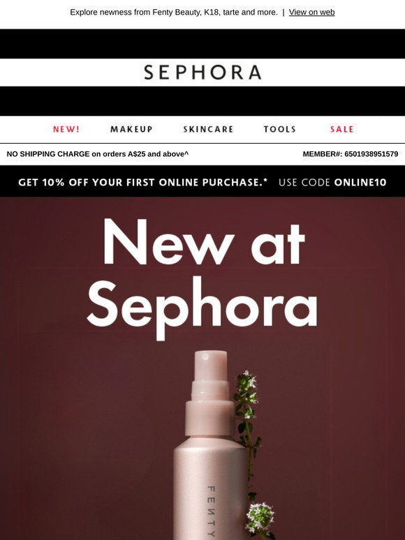 Sephora Email Newsletters: Shop Sales, Discounts, and Coupon Codes