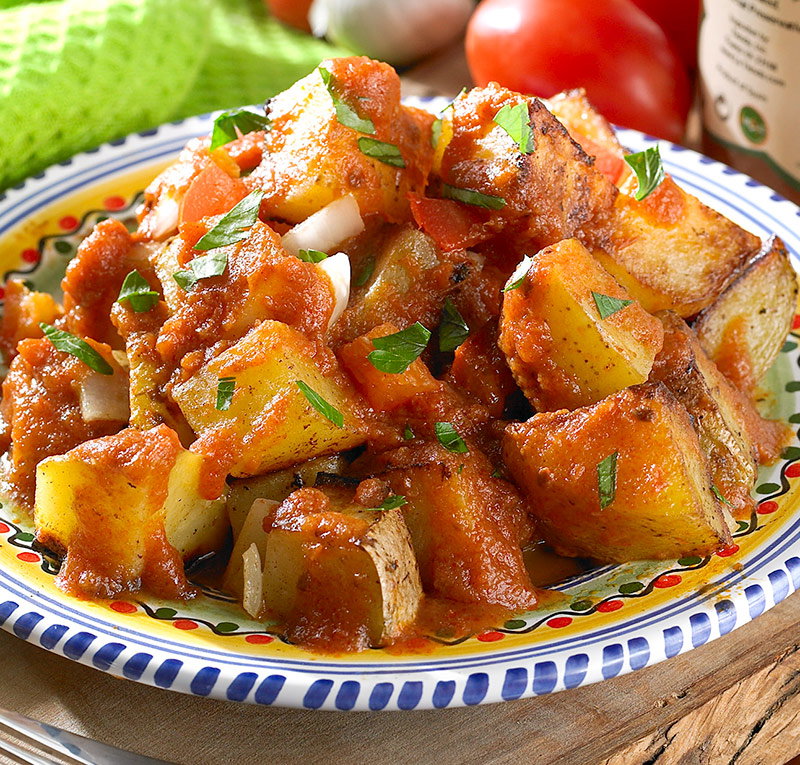 La Tienda: Famous Tapas Recipe: Patatas Bravas (Fierce Potatoes) | Milled