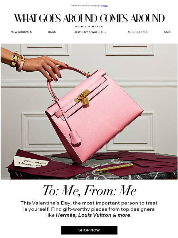 What Goes Around Comes Around: To: Me, From: Me 💌 | Milled