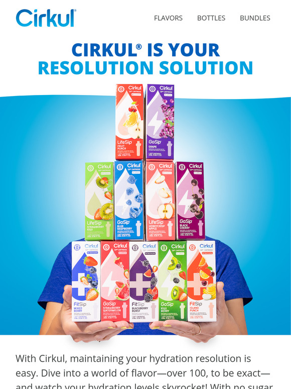 Cirkul: Meet Every Hydration Goal with Cirkul | Milled