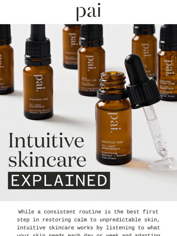 Pai Skincare: Trendspotting: Intuitive skincare explained | Milled