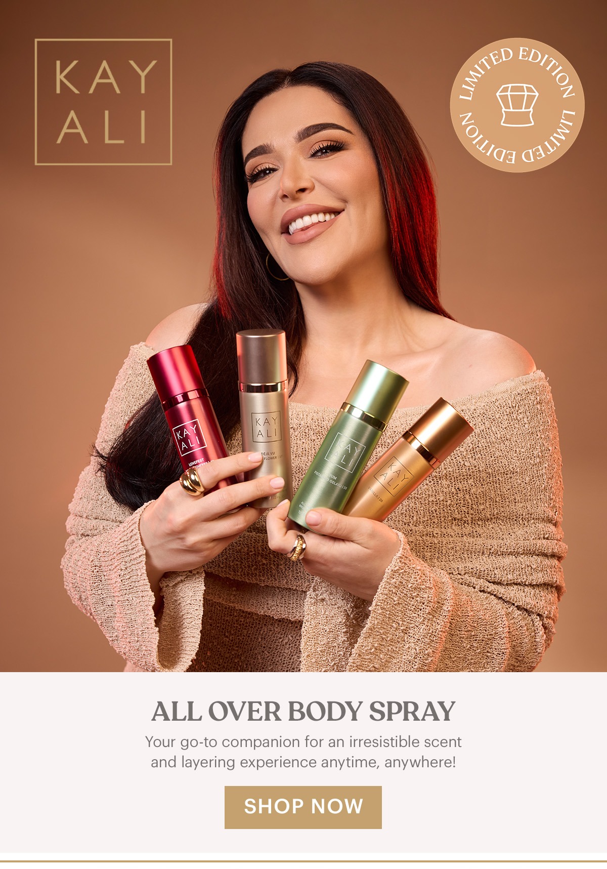 Huda Beauty: Introducing: KAYALI All-Over Body Sprays | Milled