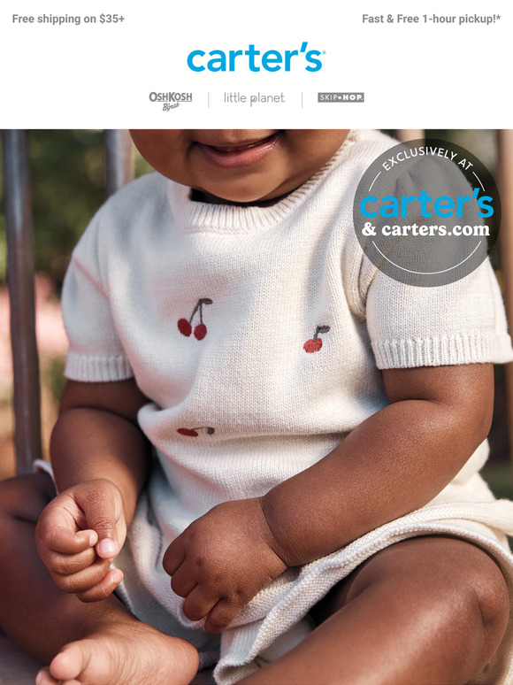 Carter's: NEW & NOW up to 50% off | Milled