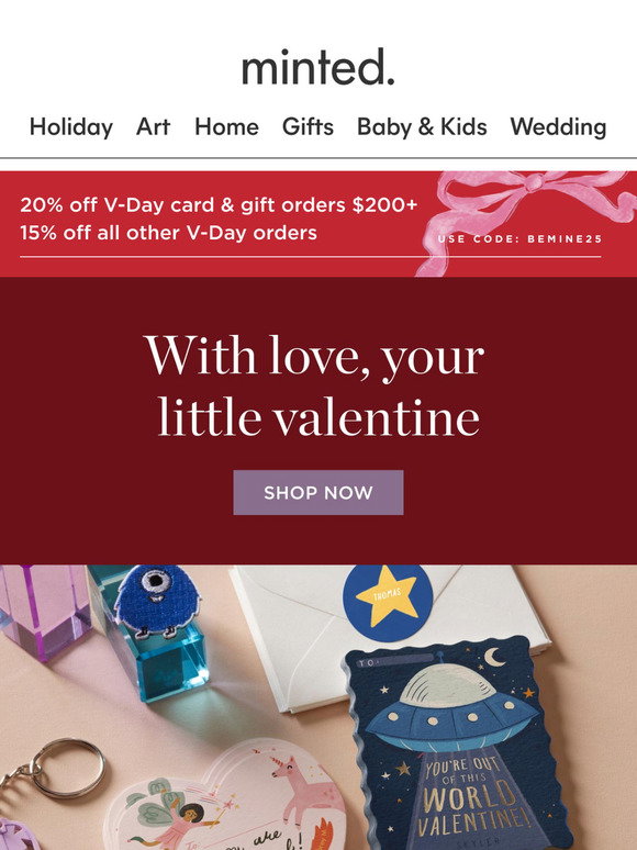 Minted: Valentines for all ages 💌 | Milled